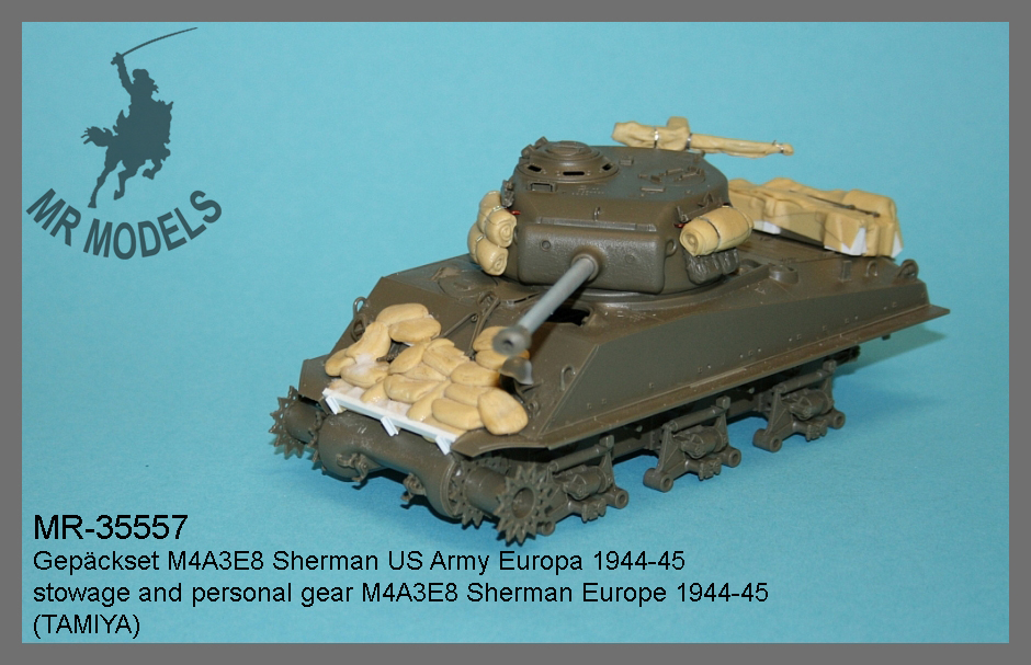 Gepäckset M4A3E8 Sherman US Army Europa 1944-45 (TAMIYA) MR-35557