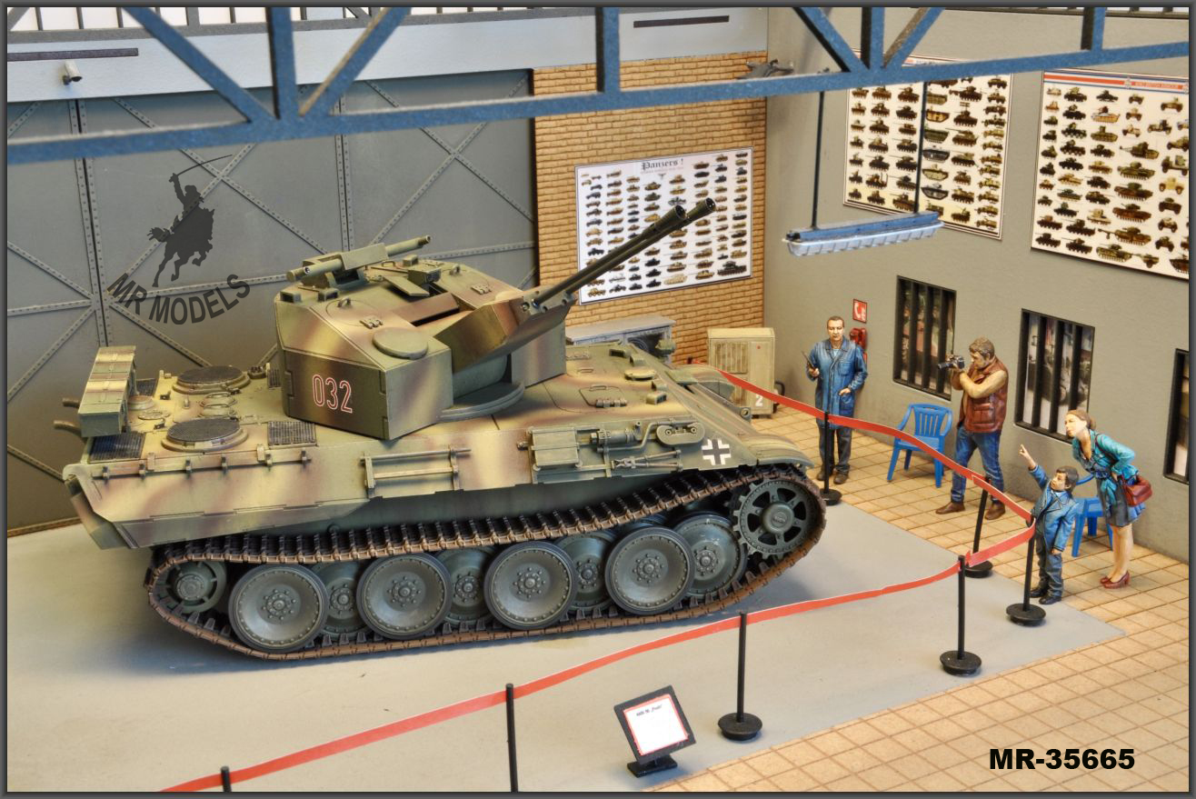 Geschützrohre und Zubehör Flakpanzer V Coelian, MR-35655